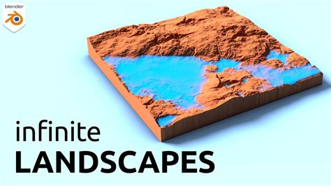 Procedural Landscapes In Blender Displacement Map Tutorial YouTube