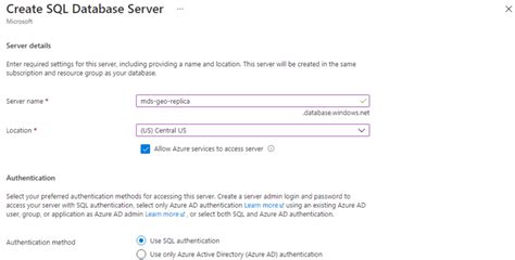 setup and configure a failover database for azure sql database