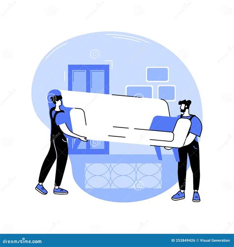 Mobiliario De Montaje En Casa Ilustraciones De Vectores De Dibujos