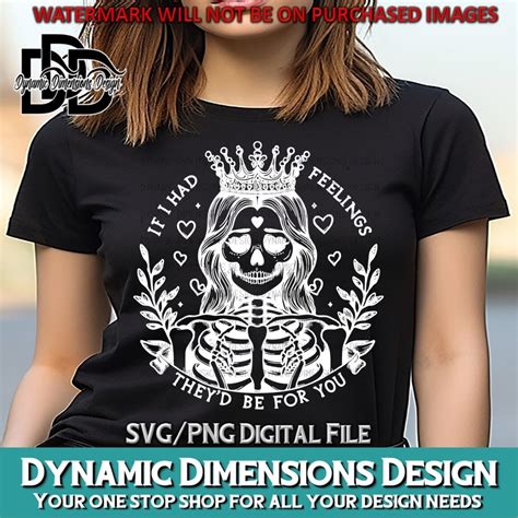 If I Had Feelings They D Be For You SVG Skeleton Valentines Day Svg