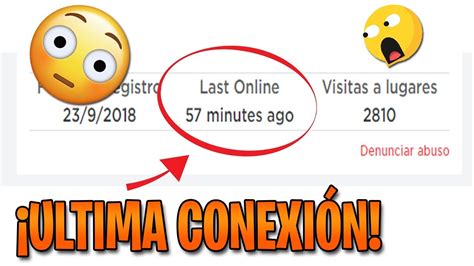 COMO SABER LA ULTIMA CONEXION DE UN USUARIO EN ROBLOX TUTORIAL