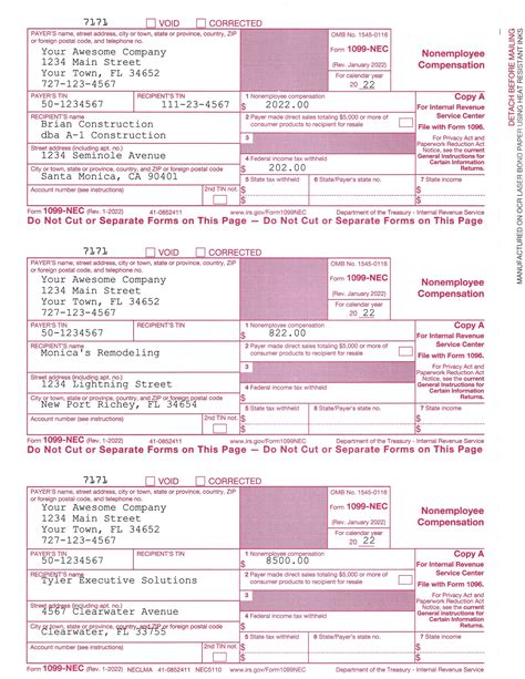 2024 Form 1099 Nec Printable Trude Hortense