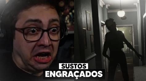 OS MAIORES SUSTOS EM LIVE 1 Streamers Jogando Jogos De Terror YouTube