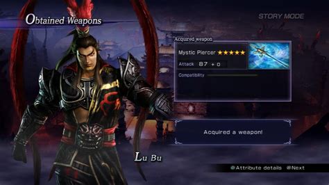 Warriors Orochi 3 Ultimate Lu Bu Mystic Weapon Guide YouTube