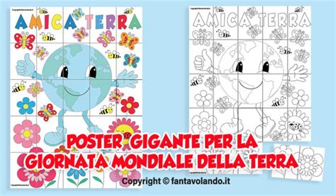 Giornata mondiale della Terra 22 aprile schede didattiche attività