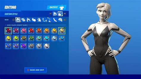 How To Make Spider Gwen Skin Style FREE In Fortnite Customize Toona