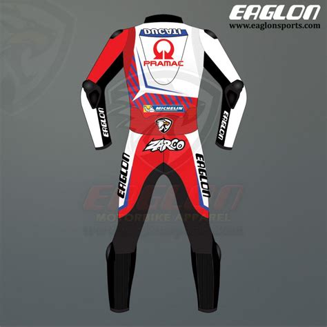 Johann Zarco Ducati Pramac MotoGP 2021 Riding Suit Eaglon Sports