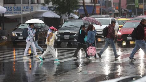 Clima En CDMX Hoy 26 De Septiembre Conagua En Alerta Por Fuertes