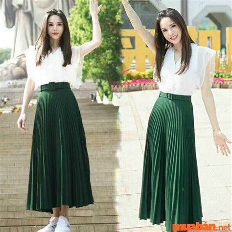 Cập nhật hơn 79 về chân váy xanh lá hay nhất coedo vn