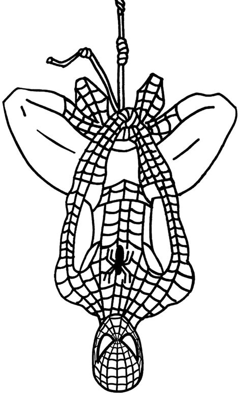 Desenhos De Homem Aranha Para Colorir