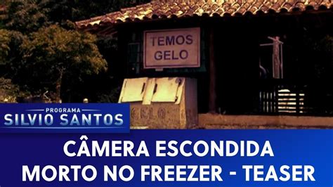 Teaser Morto No Freezer Dead Body In The Freezer Machine Prank