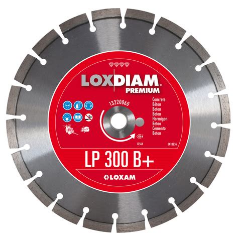 Disque diamant scie de sol béton vieux LP ø 300 mm Loxam