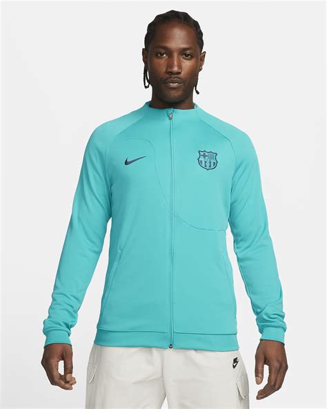 F C Barcelona Academy Pro Third Men S Nike Football Knit Jacket Nike Uk