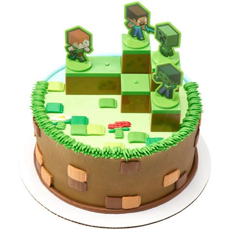 Minecraft Cake Topper Set Country Kitchen SweetArt