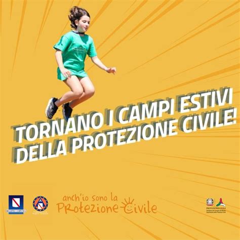 A Sassano Lunico Campo Estivo Della Protezione Civile Organizzato Dall
