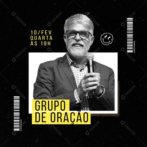 Grupo De Oração Igreja Gospel Social Media PSD Editável download