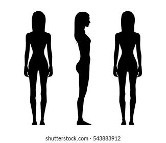 Female Silhouette Full Body