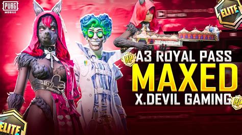 New A3 Royal Pass Maxed Out A3 Rp 1 To 100 Rewards Upgraded Emote
