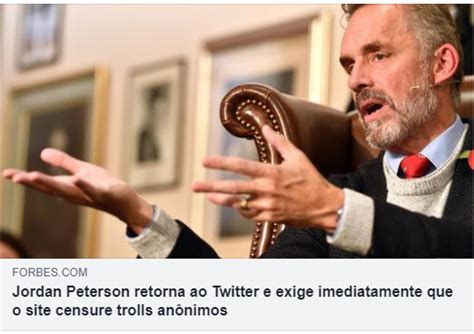 Senso Crítico on Twitter O psicólogo canadense e autor Jordan