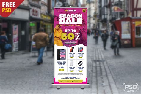 Standee Roll Up Banner