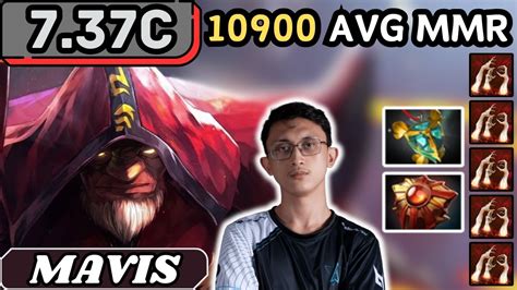 C Mavis Warlock Hard Support Gameplay Dota Full Match
