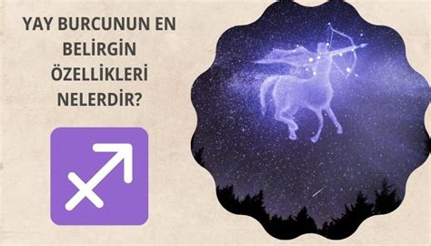Yay Burcunun En Belirgin Zellikleri Do Al Ta Rehberi