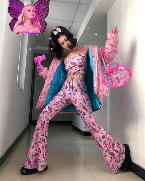 ˗ˏˋ I S A B E L L A ˊˎ˗ Harajuku Fashion Pink Outfits Cute Outfits