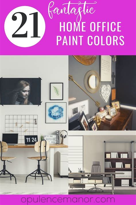 The Best Paint Colors For Your Home Office Best Paint Colors Paint