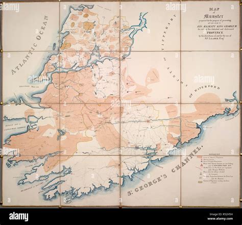 Mapa De Munster Mapa De Munster Irlanda Circa 1828 Todo Mapa Mapa