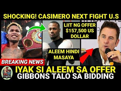 NAKAKAGULAT CASIMERO Next Fight Sa August Sa AMERIKA ALEEM Iyak Sa