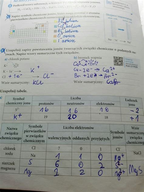Zr B Wszystkie Zadania Z Chemi Daje Naj Brainly Pl