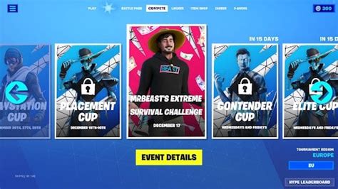How To Play In Tournaments In Fortnite Join Ranked Tournaments And