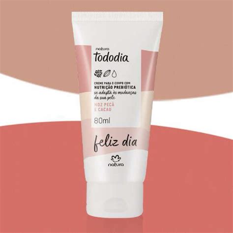 Creme Nutritivo para o Corpo Tododia Noz Pecã e Cacau 80 ml Shopee Brasil