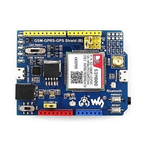 Gsm Gprs Gps Shield B Arduino Shield Based On Sim