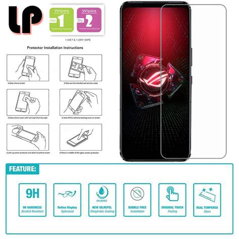 Jual LP HD Tempered Glass Asus ROG Phone 5 5 Pro 5 Ultimate 5S