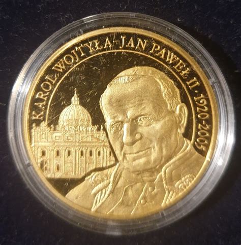 MEDAL WIELCY POLACY KAROL WOJTYŁA JAN PAWEŁ II Wierzbica Górna Kup