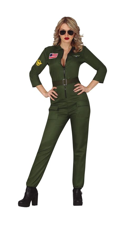 Strój dla dorosłych Pilotka Top Gun kombinezon Costa