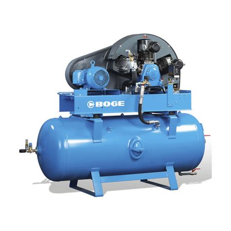 Compresor de pistón SBM series BOGE de aire con motor eléctrico
