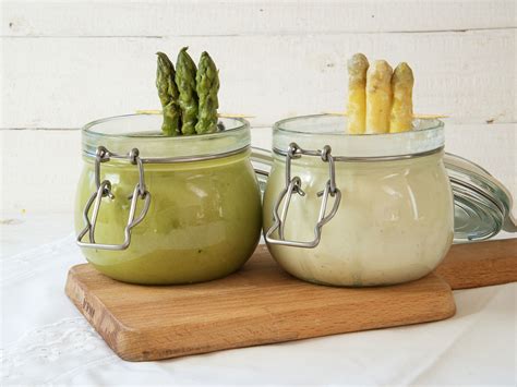 crème d asperges en verrines au cooking chef Recette de crème d
