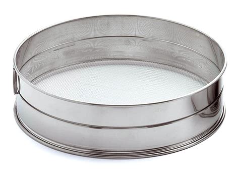 Tamis inox Ø 25 cm Maille 1 28 mm Weis Meilleur du Chef