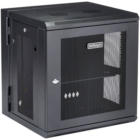 Startech Wall Mount Network Cabinet Enclosure Rk Walhm B H