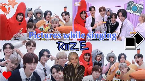 야 부희주 노래 부르면서 사진 네 장 찍을래 RIIZE Talk Saxy 라이즈 네컷라이브 4Cut Live