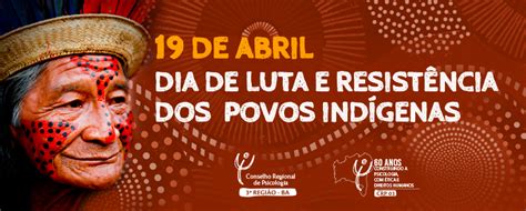 CRP 03 Dia de Luta e Resistência dos Povos Indígenas