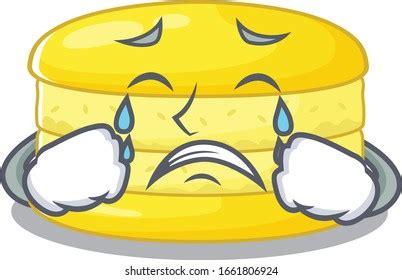 Crying Emoticon Smiley Face Character Tears Stock Vector Royalty Free