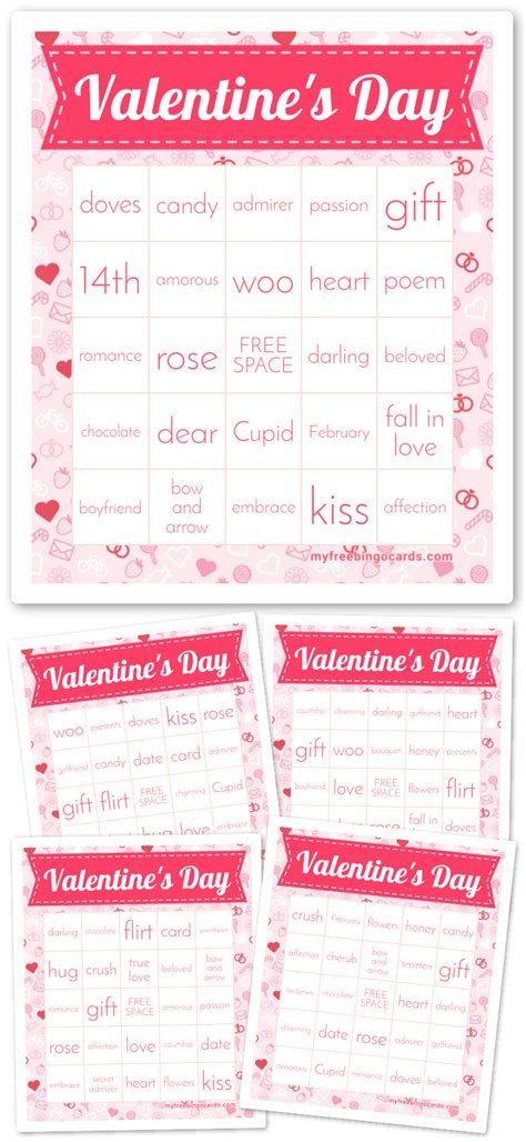 Virtual Valentine S Day Bingo