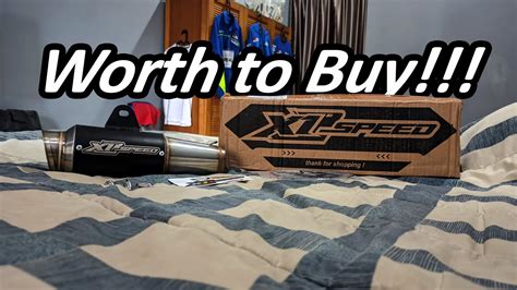 138 Unboxing Silencer Knalpot Racing Dari X1 Speed Racing Exhaust Tipe