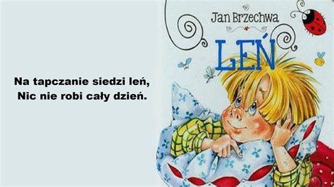 Leń Jan Brzechwa wiersze czytane dla dzieci audiobook bajki do