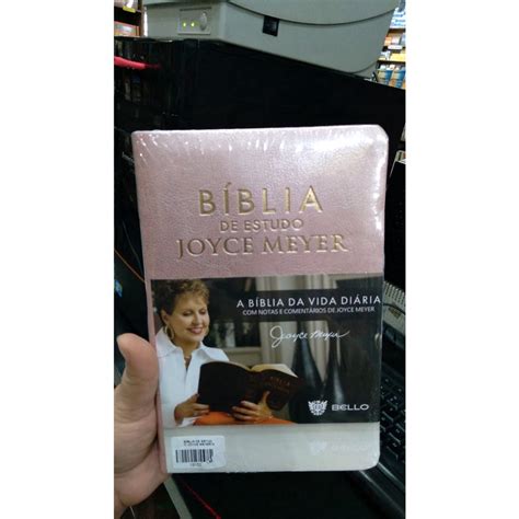 Bíblia de Estudo Joyce Meyer Notas e Comentários nvi Letra Grande