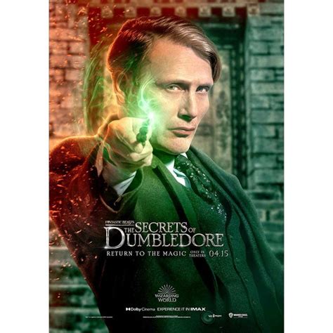 Pôster 12 Animais Fantásticos Os Segredos de Dumbledore 2022