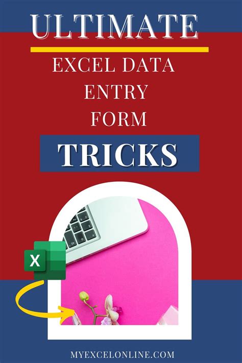 Create Form In Excel For Data Entry Myexcelonline Data Entry Excel